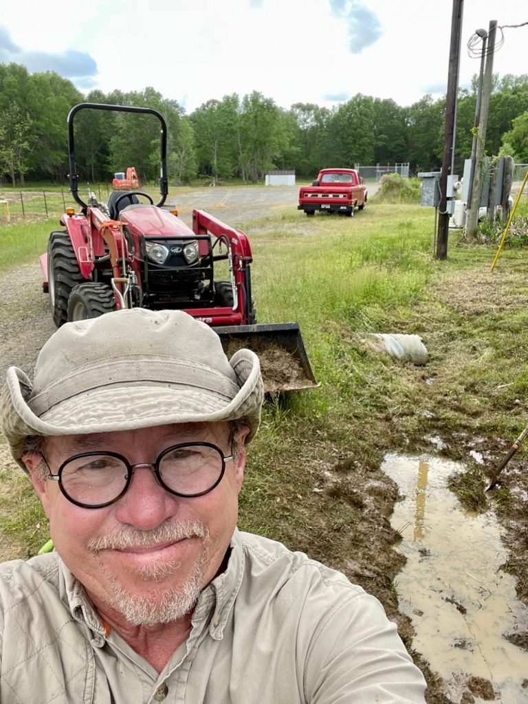 Digging A Ditch And Meeting a Snake - Gary Borders