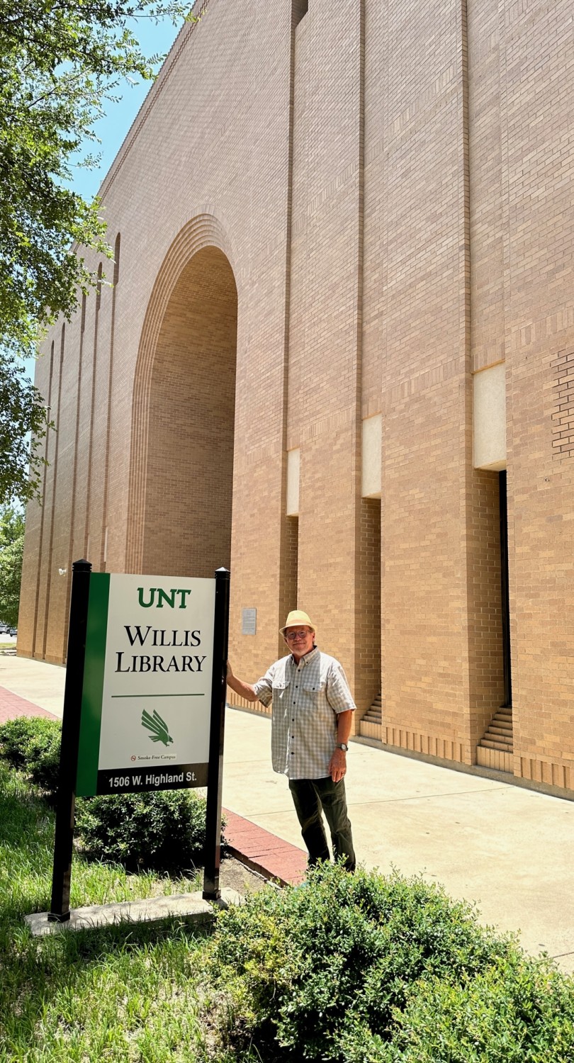 Finally Visiting the Library Named After Monk Willis - Gary Borders
